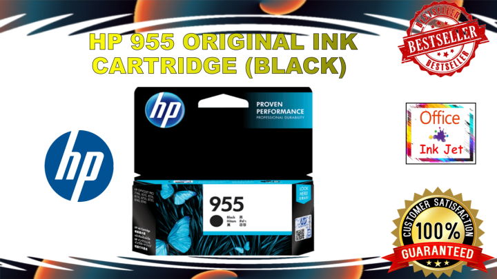 HP 955 ORIGINAL INK CARTRIDGE (BLACK) | Lazada PH
