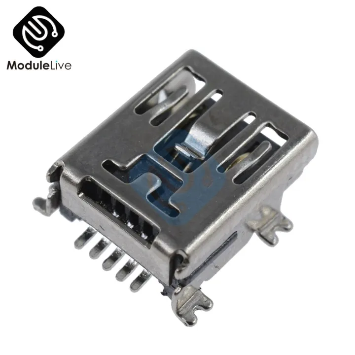 10PCS Mini Tiny USB SMD 5 Pin 5pins Female Mini B Socket Connector Plug ...