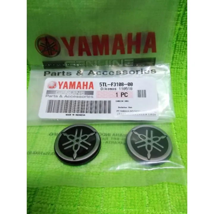 Emblem Yamaha Logo for MIO (Silver) EMBOSSED | Lazada PH