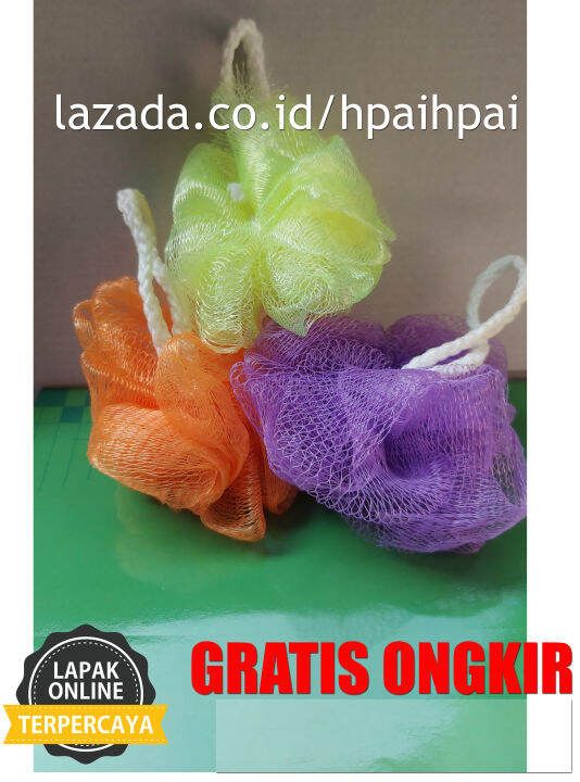 Spon Busa Jaring Mandi Untuk sabun | Lazada Indonesia