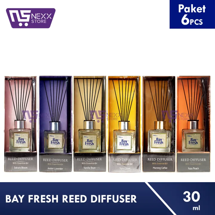 BAYFRESH Reed Diffuser - REGULAR - Yuzu Peach (30 ml) | Lazada Indonesia