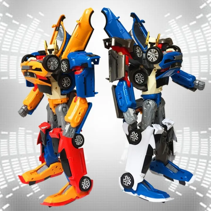 No Box 3 In 1 Transformation Tobots Robot Action Figure Toy Car Toys ...
