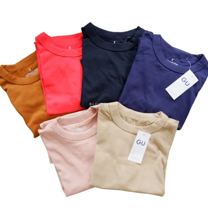 UNIQLO X GU CREW NECK SHIRT | Lazada PH