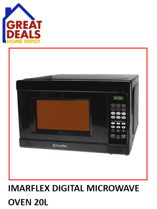 GREAT DEALS IMARFLEX DIGITAL MICROWAVE OVEN | Lazada PH