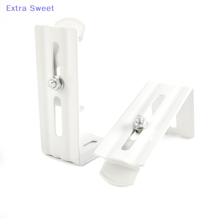Extra Sweet 2 Sets L Bracket 4pcs 4" Length White Color for Vertical ...