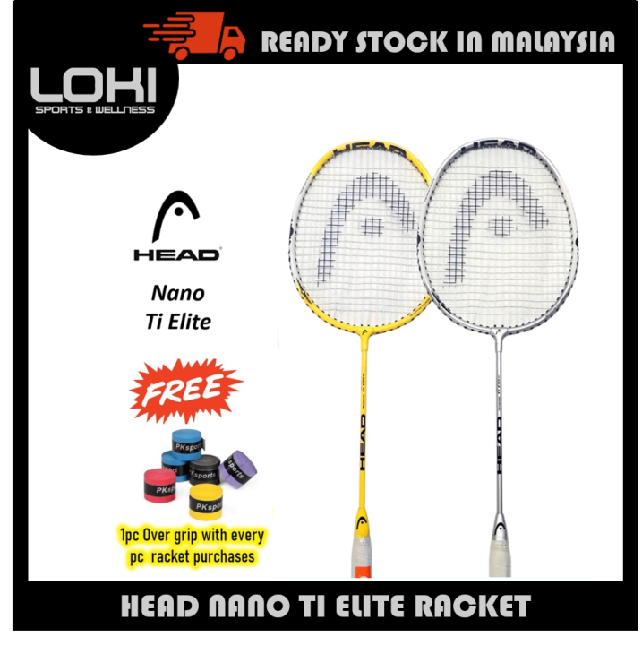 HEAD Nano Ti Elite Badminton Racket | Lazada