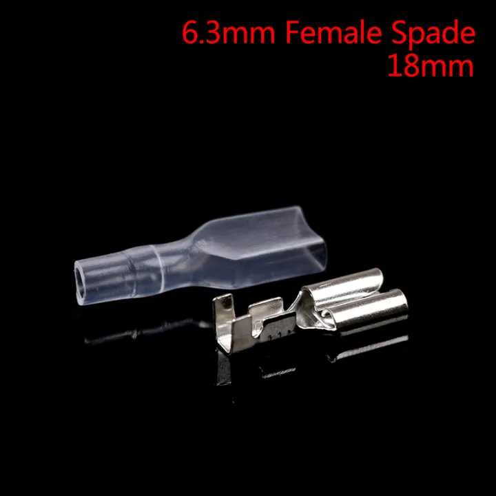 Colorful Heart Legend 100pcs 6.3mm Crimp Terminal Female Spade ...