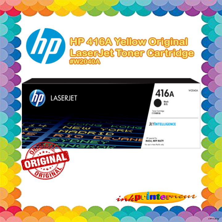 HP 416A Black Original LaserJet Toner Cartridge #W2040A | Lazada PH