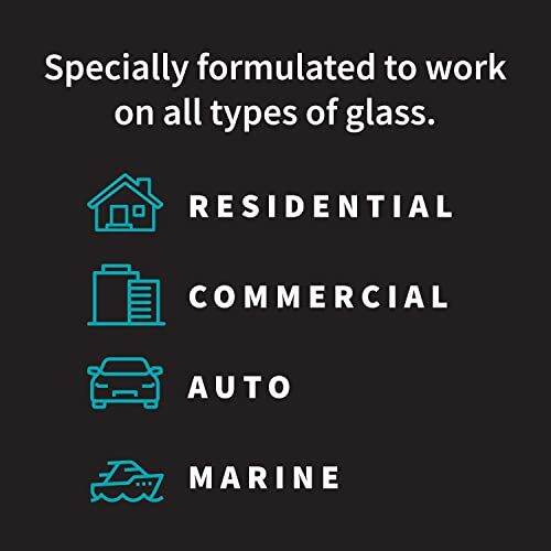 GlasWeld ProClean Hard Water Spot Remover Kit - Hard Water Remover for Water Spots on Glass ...