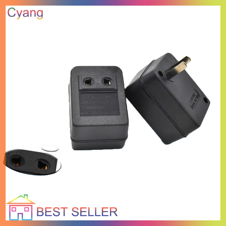 Cyang 50W 220V to 110V AC Power Voltage Converter Adapter Travel ...