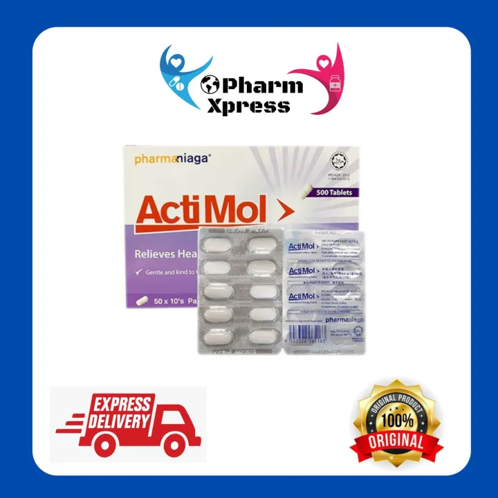 Actimol 650mg (PARACETAMOL) 10'S | Lazada