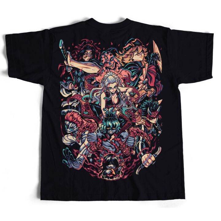 Kaus mode kebesaran kaus terinspirasi ANIME KIZUKI DEMON SLAYERS ...