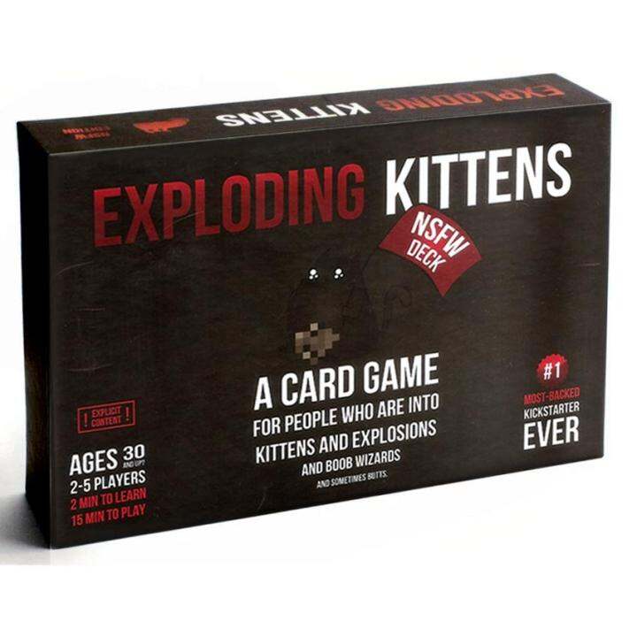 Exploding Kittens : A card game about kittens NSFW Edition | Lazada PH