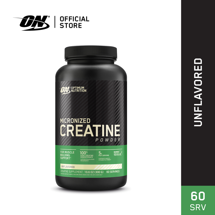 Optimum Nutrition Micronized Creatine Powder 300 gr | Lazada Indonesia