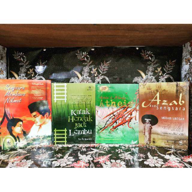 Buku Paket 4 Novel Sengsara Membawa Nikmat - Katak Hendak Jadi Lembu ...