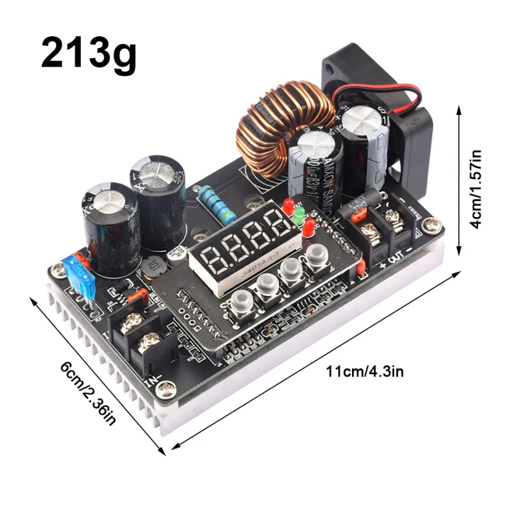 DKP6008 CNC Adjustable DC Step-down Stabilized Power Supply Module ...