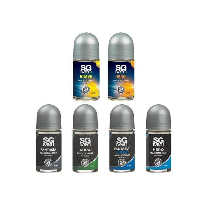 Sg Men Deodorant Roll On 45ml | Lazada