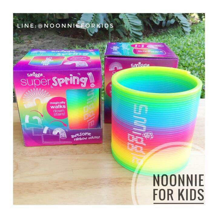 ของเล่นซุปเปอร์สปริง Smiggle Super Spring Slink Rainbow แท้จาก ...