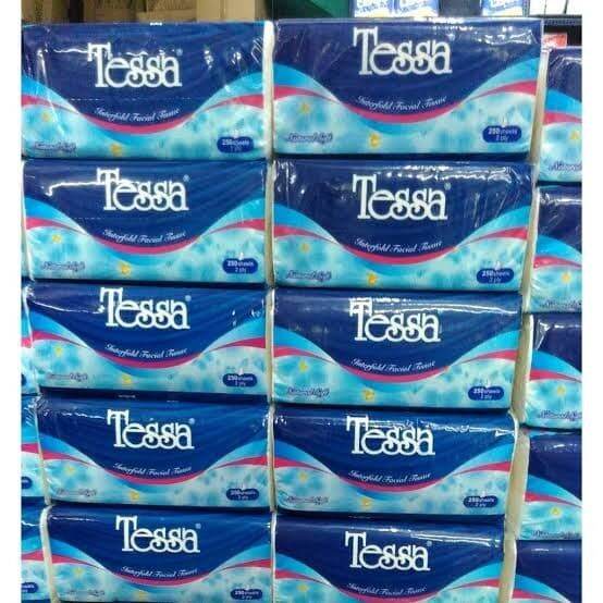 Tissue TESSA 250 Sheet/Tisu Tissu Tisue Facial | Lazada Indonesia
