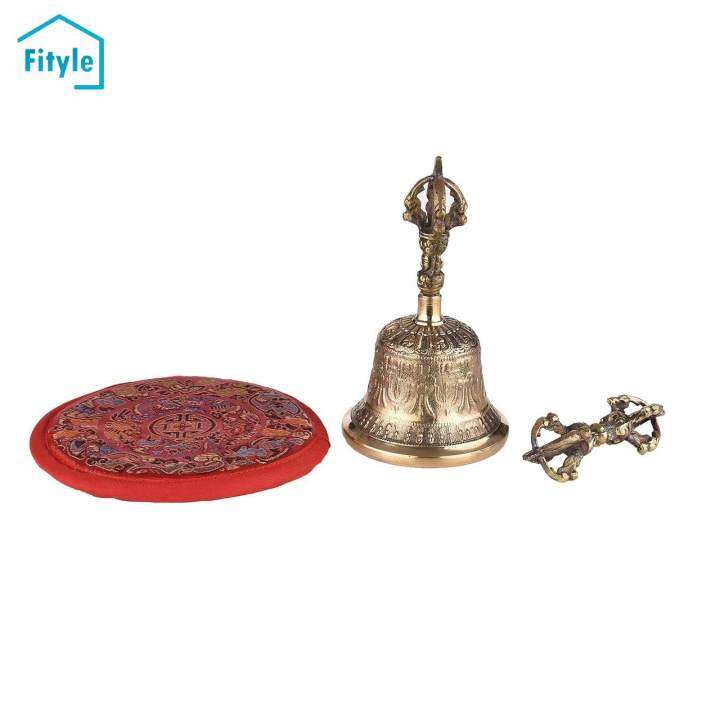 Fityle Tibetan Hand Bell/Meditation & Prayer Bells/Dorje/Vajra | Lazada PH