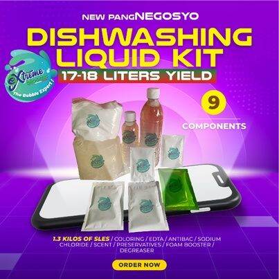 ღDishwashing Liquid Kit DIY (17 liters Yield) 9 components | Lazada PH