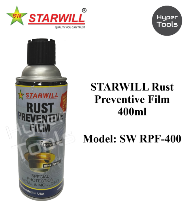 STARWILL Rust Preventive Film 400ml (Model: SW RPF-400) | Lazada
