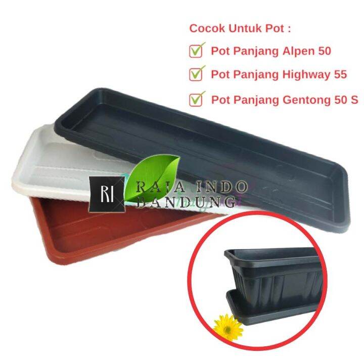 Alas Pot Panjang Alpen 50 Putih Hitam Hijau Coklat Merah Bata Orange ...