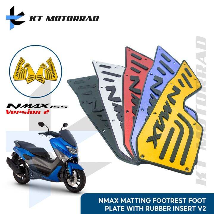 Nmax V2 2020 Matting Footboard Alloy Anti-Slip made in Thailand | Lazada PH