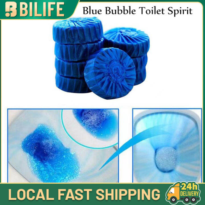 Blue Bubble Toilet Elf Household Toilet Cleaning Deodorant Toilet ...