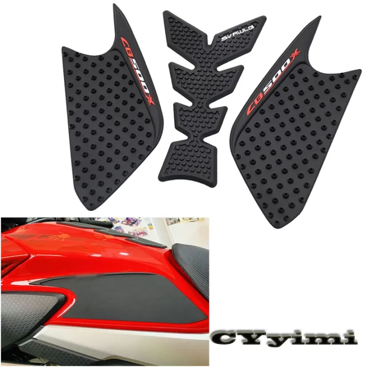 [wda] For Honda Cb500x Motorcycle Anti Slip Tank Pad Sticker Pad Side