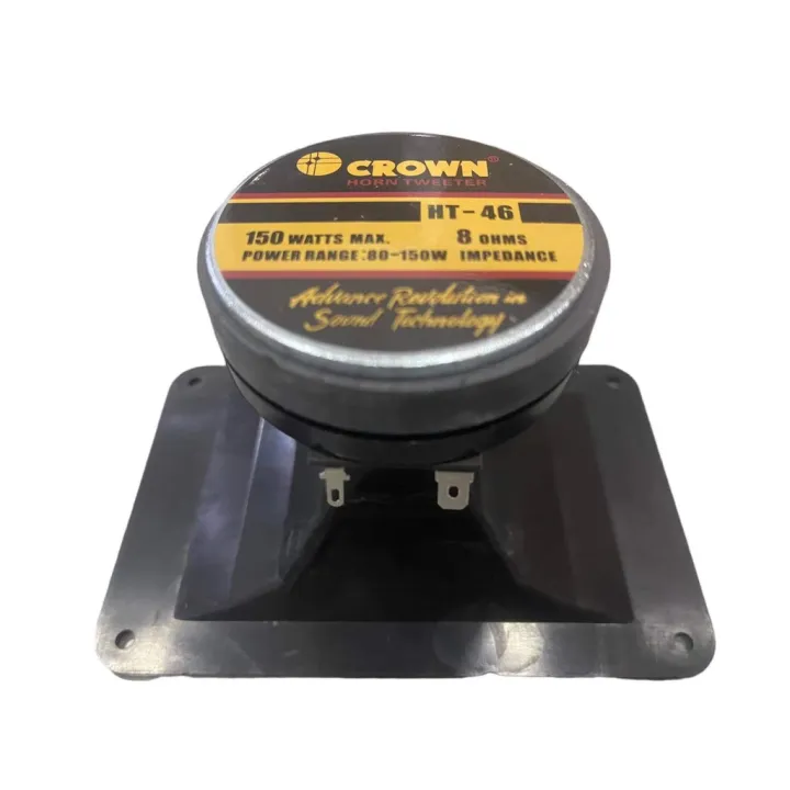 [Ready Stock] Crown HT-46 150 watts Horn Tweeter Speaker (Original ...
