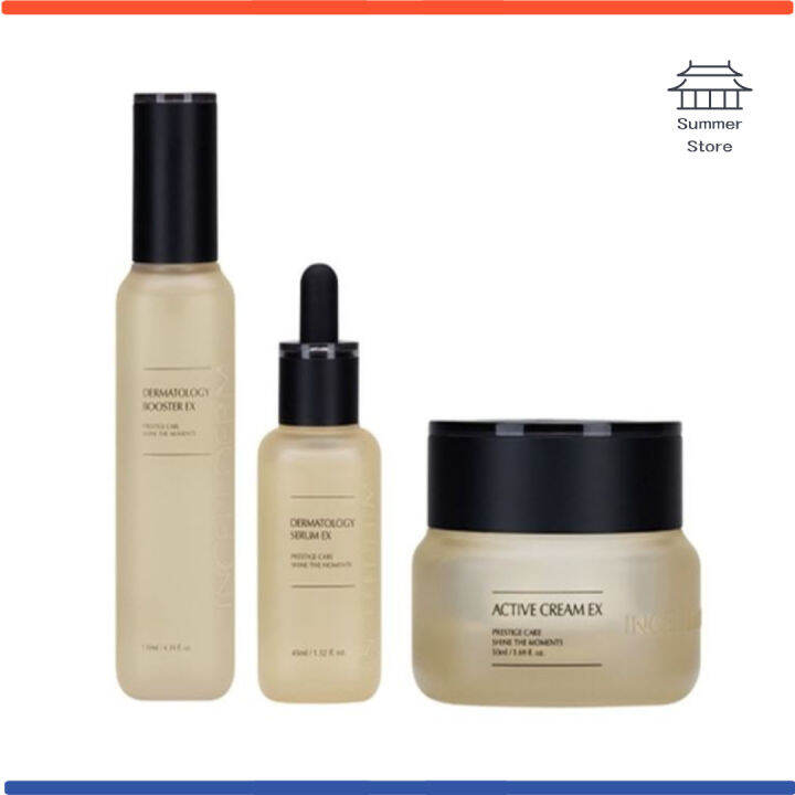 * INCELLDERM * Dermatology First Package Booster / Serum / Cream 3 Set ...