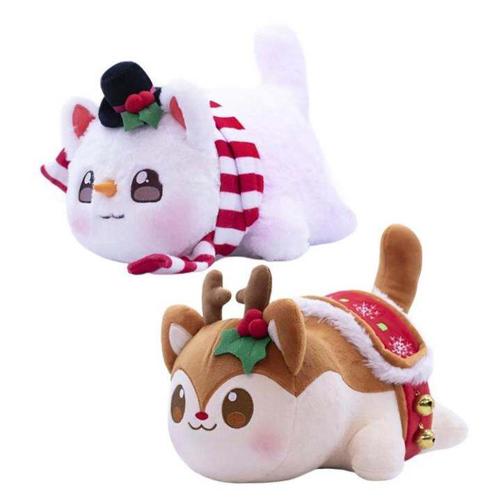 Meemeow Aphmau Plush Meemeow Santa Claus Snowman Reindeer Cat Doll ...