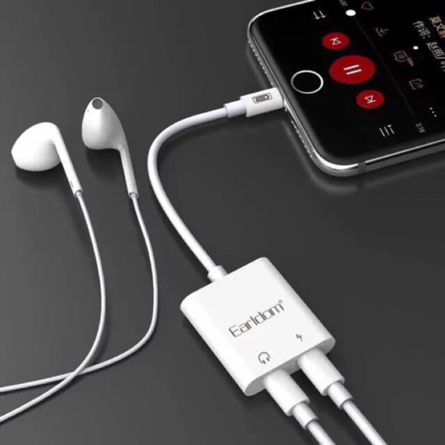 โปรแรงของปี Earldom ET-OT33 Lightning Adapter สายแปลงหูฟัง ใช้ไมค์ได้ ...