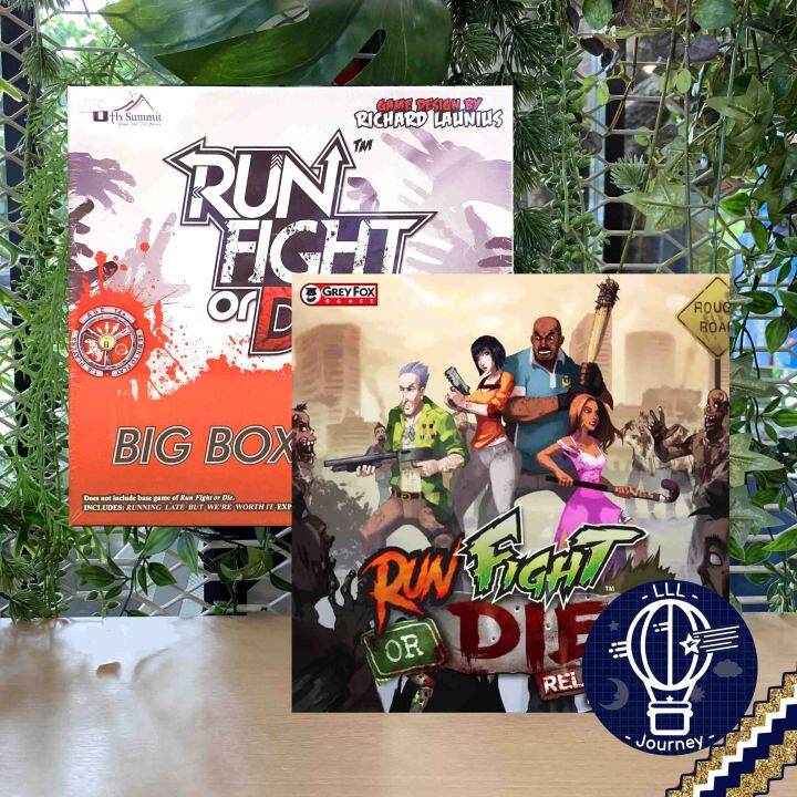 Run Fight or Die: Reloaded / Big Box [บอร์ดเกม Boardgame] | Lazada.co.th