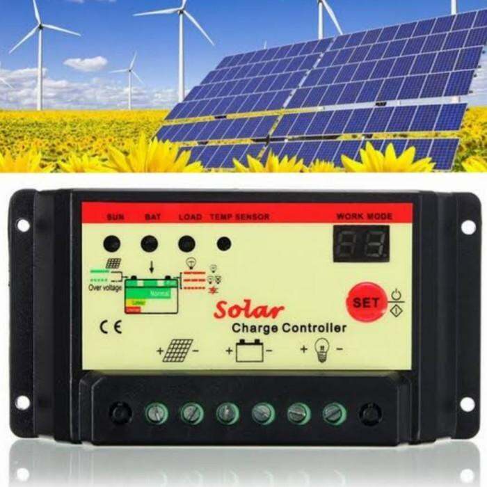 BCR 10A / SOLAR CHARGE CONTROLLER PWM 10A 12V/24V - TECH ZONE | Lazada ...