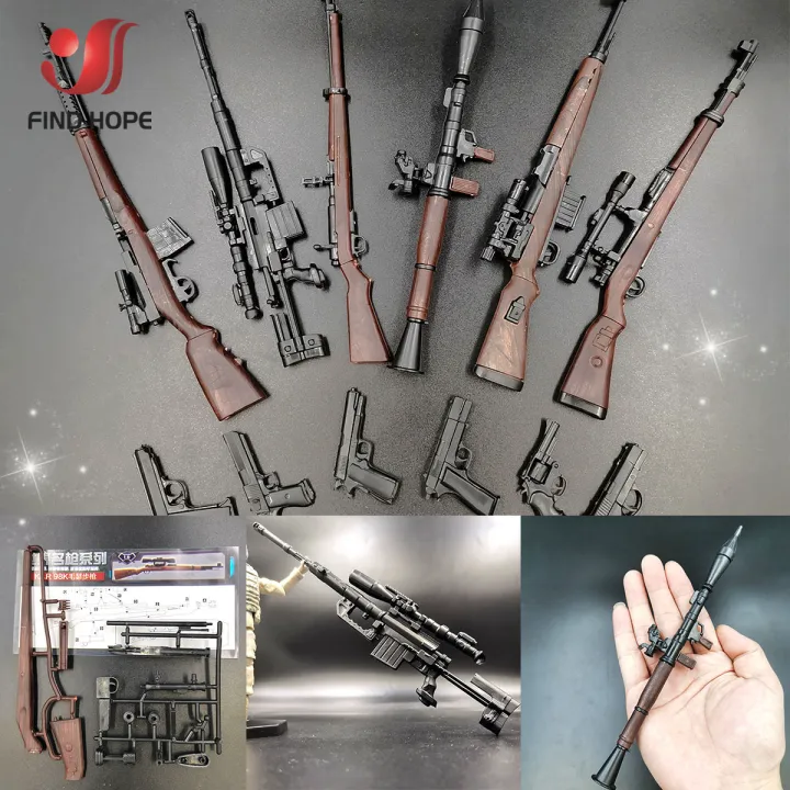 6ชิ้น/เซ็ต1/6 98K RPG SVT-40 G43rifle M200โมเดลสไนเปอร์ปริศนาอิฐสำหรับหุ่นแอคชั่น | Lazada.co.th