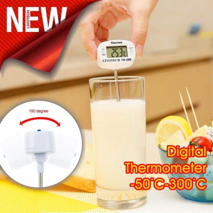 Digital Probe Thermometer TA-288 Cooking BBQ TA288 Termometer Masak ...