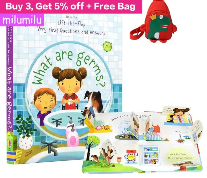 milumilu What are Germs Aklat Children's science popularization biology ...