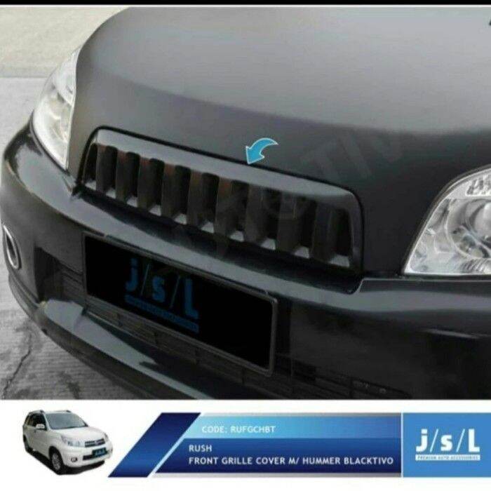 Grille depan Rush Terios 2012-2014front Grille cover model Hummer doff ...