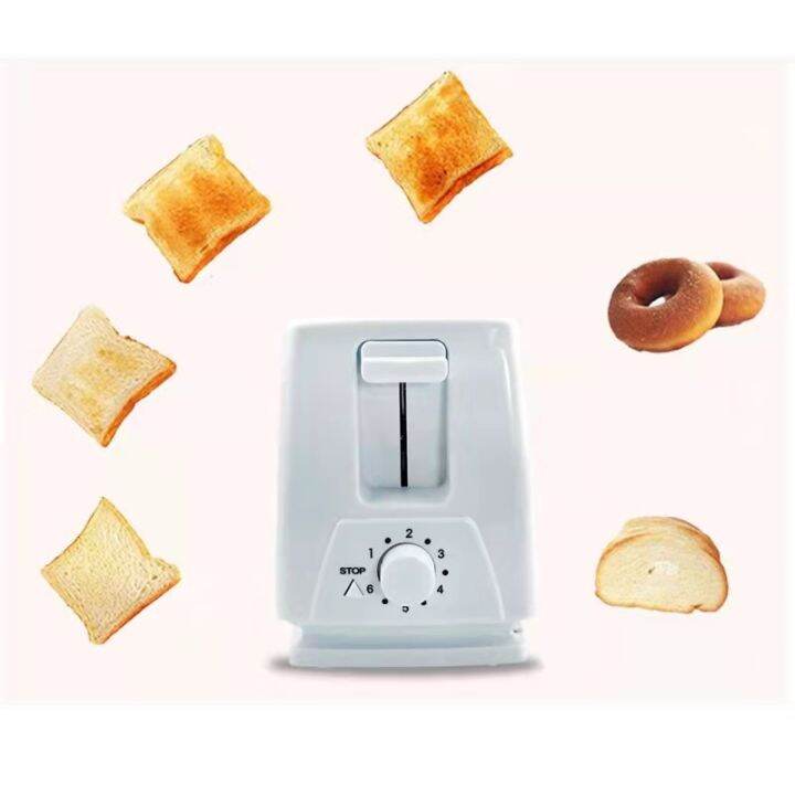 Bread Toaster 2 Slot Toaster Machine Electric Breakfast Maker Sandwich ...
