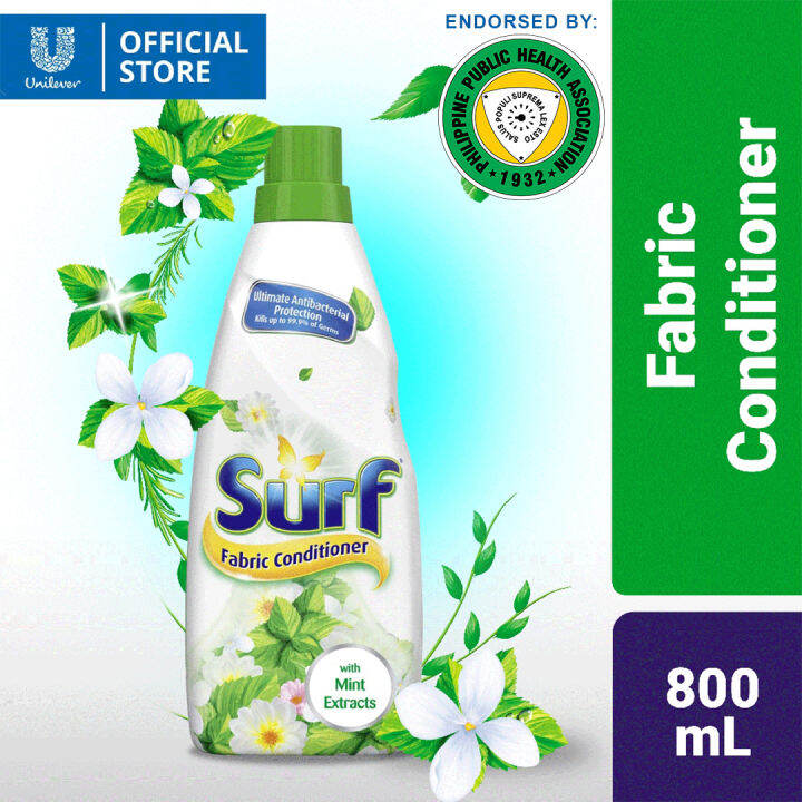 Surf Antibacterial Laundry Fabric Conditioner 800ml Bottle | Lazada PH