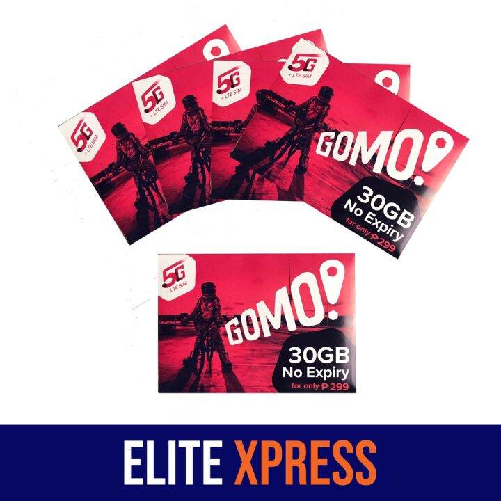 GOMO SIM WITH 30GB NO EXPIRY | Lazada PH