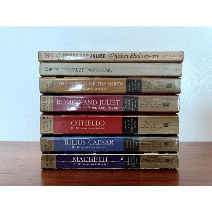 Books (Macbeth Caesar Othello Romeo Juliet Hamlet Taming) | Lazada PH
