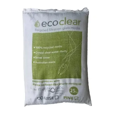 EcoClear Fine glass filter media 25kg | Lazada.co.th