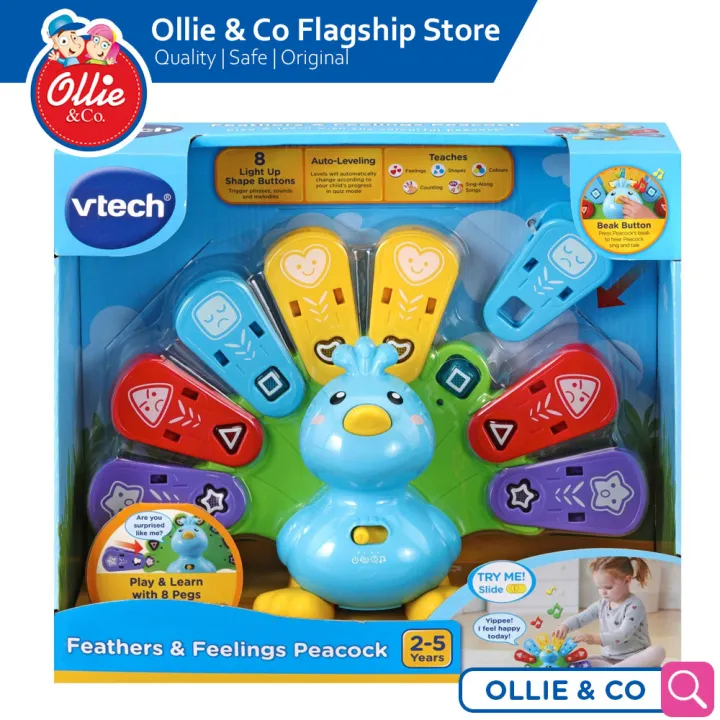VTech Feathers & Feelings Peacock | Lazada PH