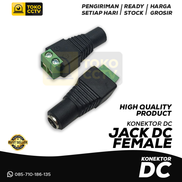 DC power Female Kabel Konektor DC | Lazada Indonesia