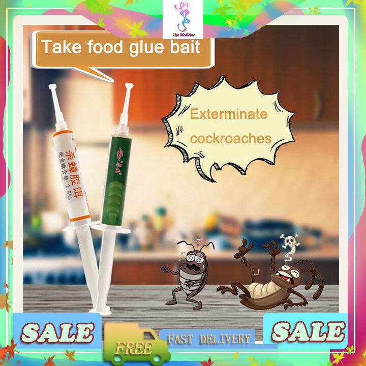 Cockroach glue bait needle killer pesticide effective insect and bugs Cockroach Insecticide ...