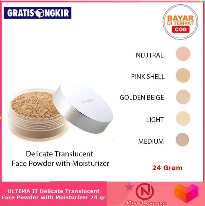 Nita Skincare - ULTIMA II Delicate Translucent Face Powder with ...