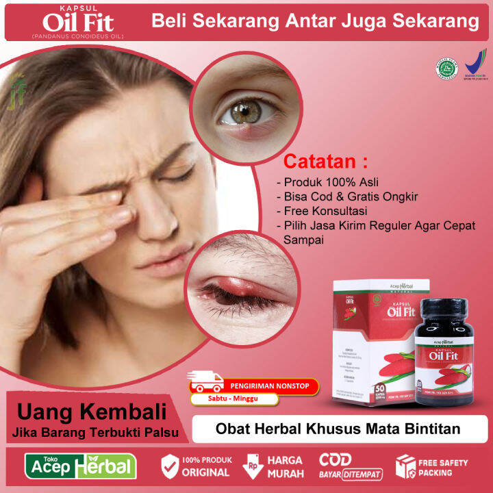 OILFIT OBAT MATA BINTITAN BERLENDIR MERAH BERNANAH 100% HERBAL ALAMI ...